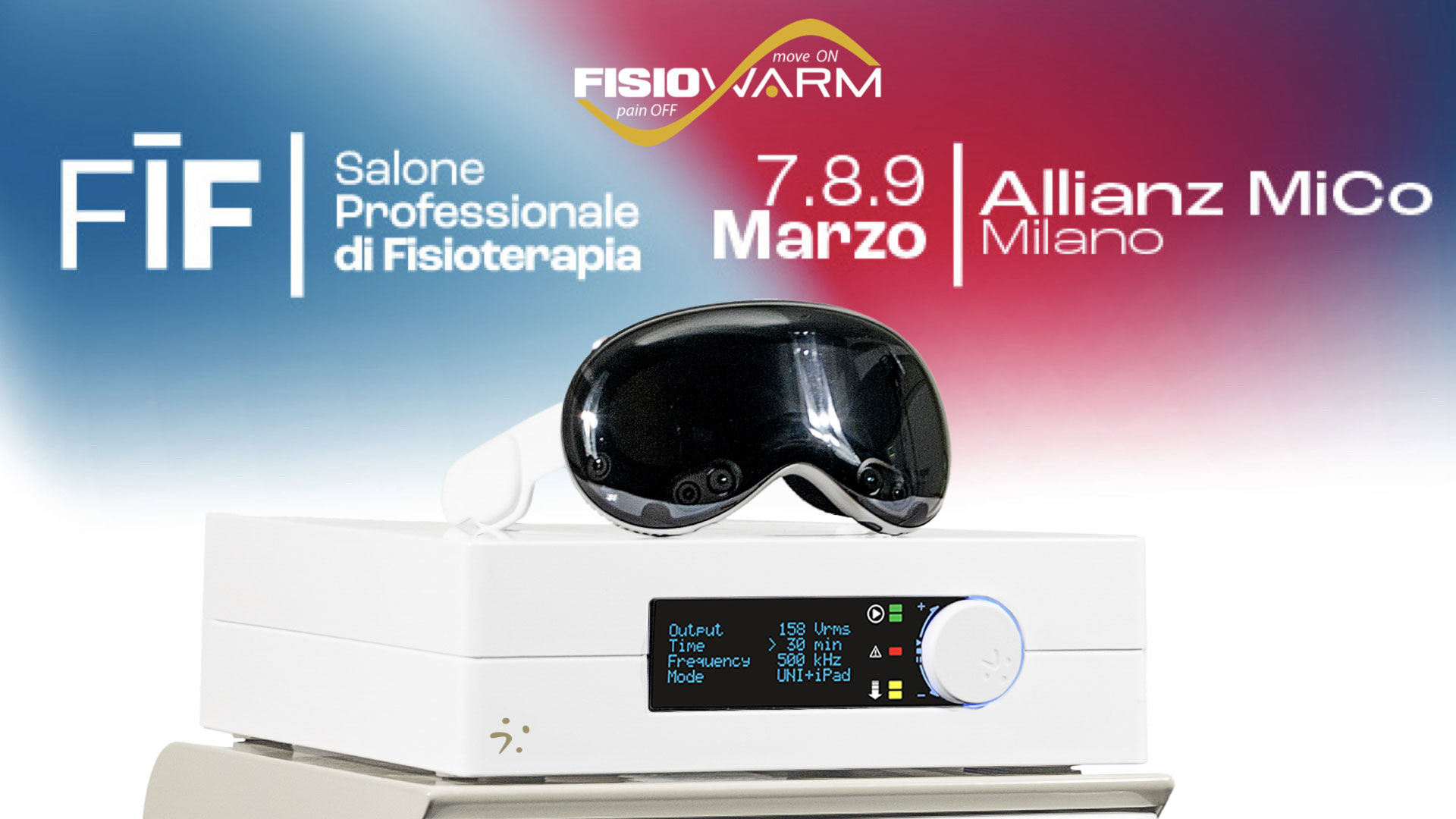 Fisiowarm al FIF Milano 2025 - Fisiowarm Italy